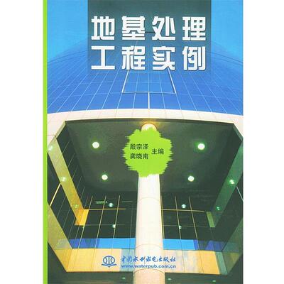 【正版书】 地基处理工程实例 殷宗泽,龚晓南 主编 水利水电出版社