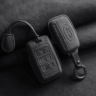 路虎揽胜钥匙套极光l卫士110发现5四揽运车内饰用品壳扣高端24款