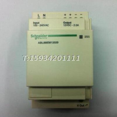 ABL8导轨式开关电源 ABL8MEM12020 输入100-240V 输出12V/DC 2A
