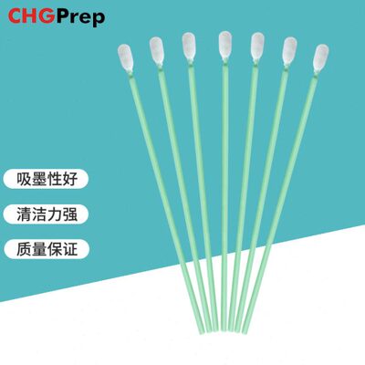 无纺布头棉签XH-NS762设备维护激光镜头擦拭绿杆优质袋装100支/包