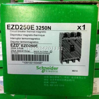 塑壳断路器EZD250E3250N 3P250A 三相 250A