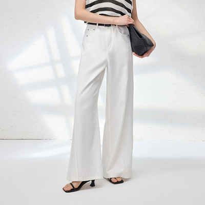 【时菲菲】商场同款夏季宽松直筒高腰牛仔裤N134A52698
