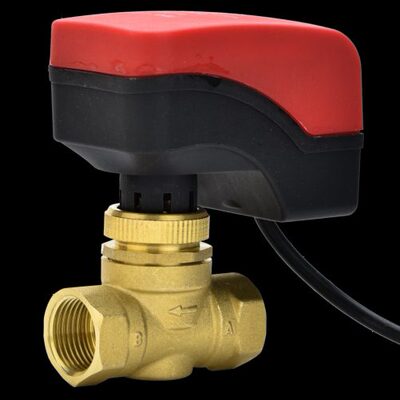 电动二通阀电三通两线动阀三通两通1.6Mpa两线阀/断电复位XCD