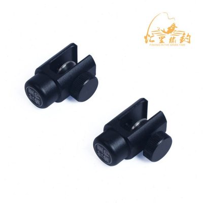 忙里偷钓 抄网头防滑器抄网头固定架飞抄鲫鱼配件网头防滑座 一对