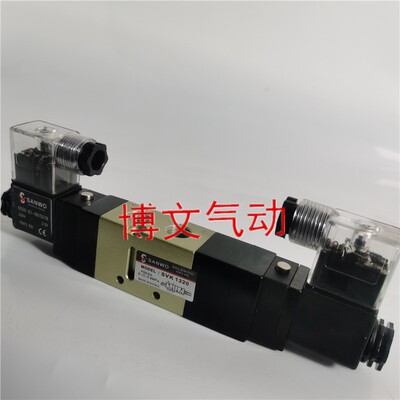 SANWO电磁阀SVK1320换向阀三位五通中封式