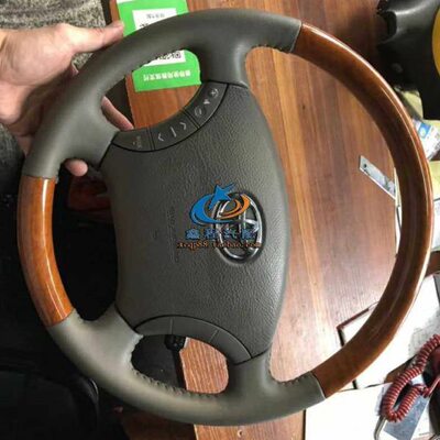 霸道4000 2700 3400 4500 4700 LC120 LC90 LC100 LC80桃木方向盘