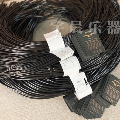 UBASS琴弦尤克贝斯弦线贝G斯弦黑色琴弦bass弦线