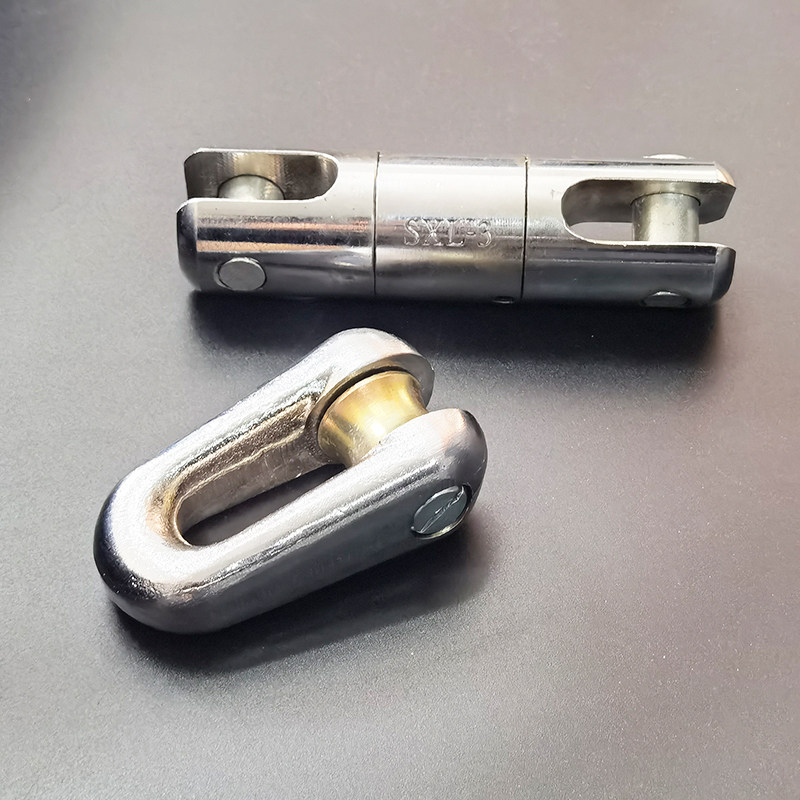 电力牵引导线网套旋转连接器电缆万向节钢丝绳旋转接头抗弯连接器