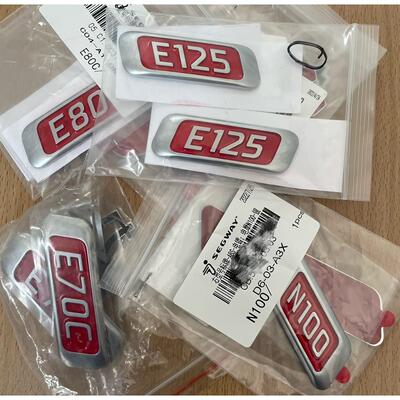 车N/E/M系红色车标全系改装E150MK2红黄车铭牌型号标牌