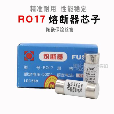 陶瓷熔断丝熔芯RO17支2