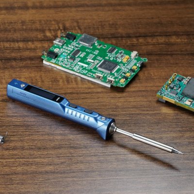 TS101电烙铁家用维修焊接小型内热式迷你焊台大功率智能数显调温