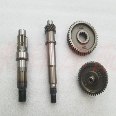 适用红宝UM125T天玉UZ125T驱动传动轴后后轮轴后轴惰轮轴齿轮箱轴