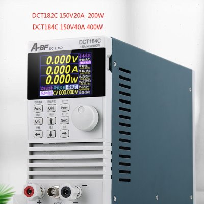 可编程直流电子负载仪电池容量内阻测试不凡DCT184C/400W/150V40A