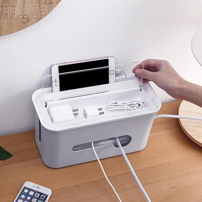 由器架收f纳盒电线电视IBJ机顶盒置物插座路桌面放置无线wii整理