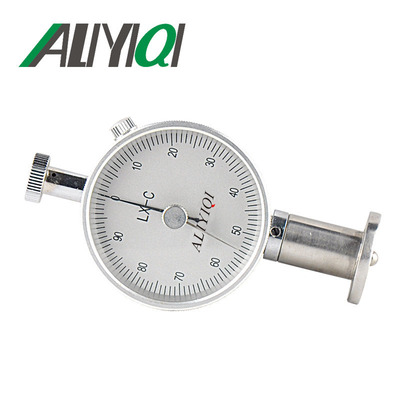 ALIYIQI邵氏硬度计发泡橡胶硬度计C型LX-C-2双针