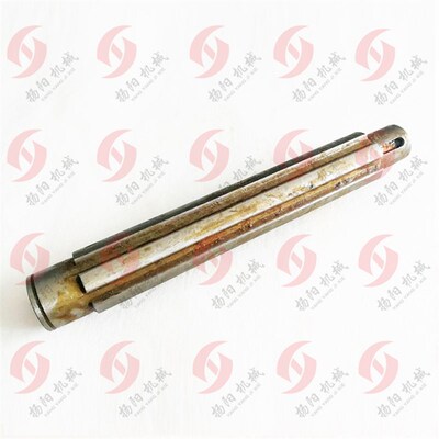 上海机床/蚌埠机床X53T花键轴512总长237铣床配件 轴 花键6-35*10
