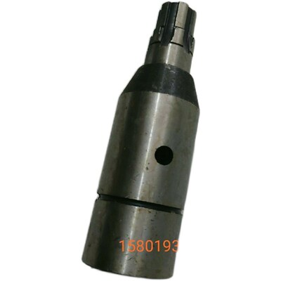 上海第十机床厂HXT-1铣削动力头上海台重电机轴总长190内孔32*10