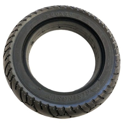 江昕电动车轮胎200x50实心胎8寸200*60无刷电机实心胎RISINGSUN