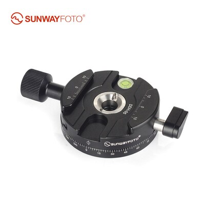 sunwayfoto晟崴DDH-05N单反相机三脚架云台全景快装板底夹座配件