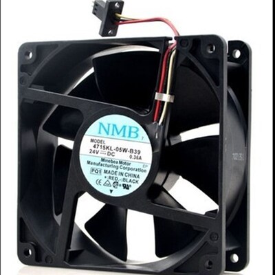 4715KL-05W-B39 NMB 24V 0.36A 12038 发那科系统风扇带原装插头