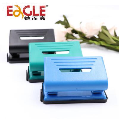 益而高张学生试卷打打形孔机 文件装订1纸2张厚层圆双孔KAW活页孔