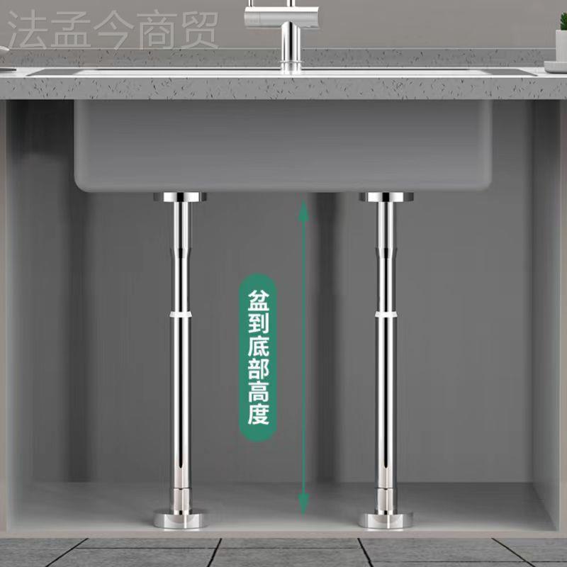 支撑架调节橱升降可支柜撑杆承重缩顶VPL杆伸立柱不锈钢支撑器顶