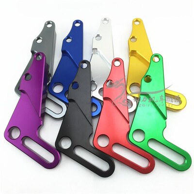 电摩BWS标配平叉260后大鲍鱼卡钳HF6转接码一体L型连接码爱得利