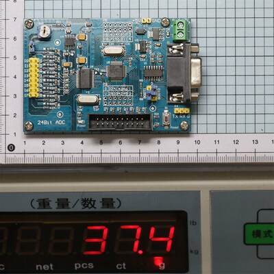 ADS1256 24位AD 高精度 采集模块 24位ADC STM32F103C8T6 AD模块