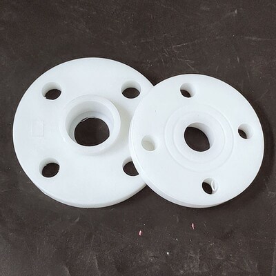 PP法兰盘 白色DN15/20/25/32/40/50/65 PP塑料材质法兰片 加厚