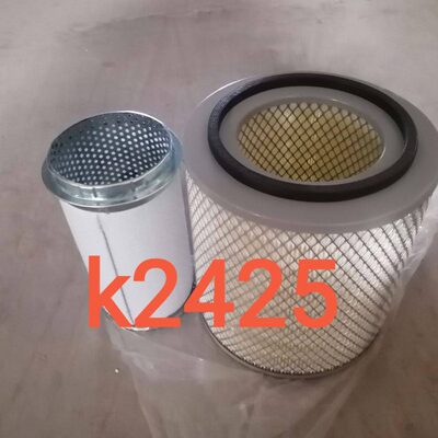 K2425空气滤芯适用厦门金旅考斯特中巴车XML6700东风超龙空滤清器