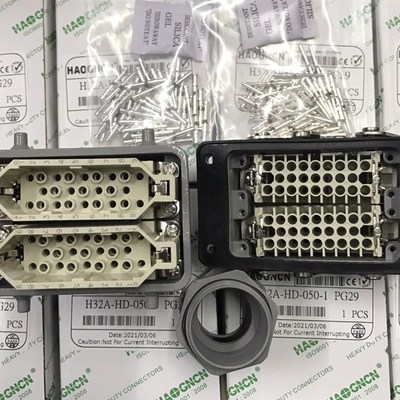 豪光重载连接器H32A-HD-050-01 H48B-HE-048-1 H48B-HE-048-2