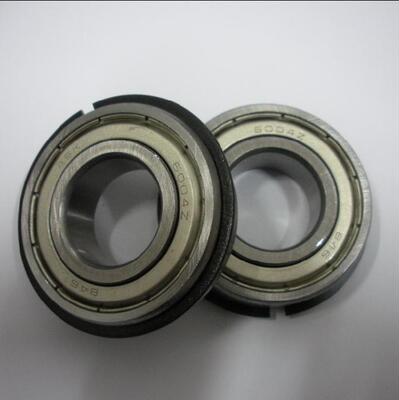 深沟球轴承6004ZZ NR/6004 2Z NR 带止动槽及止动环 20*42*12MM