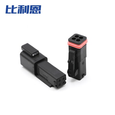 132015-0072汽车防水连接器接插件 公母线束插头ITT型132015-0131