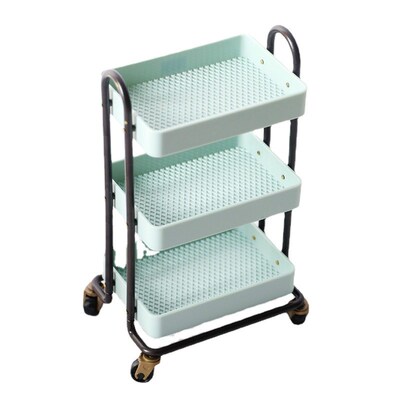 Dollhouse娃娃屋手推车餐车置物架书架 家具配件6分bjd食玩场景