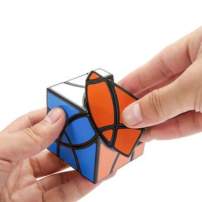 蓝蓝六轴风车魔方Windmill Cube异形变形智力魔方一件