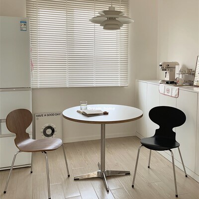 Dream home伊姆斯餐桌中古博主ins办公桌拍摄设计师咖啡洽谈圆桌