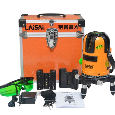 莱赛LAISAI 3线5线激光自动水平仪LSG649SPD绿光标线仪LD光水平仪