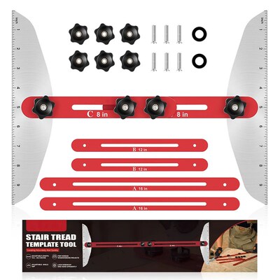 新款楼梯尺 多功能折叠尺 家居工具 Stair Tread Gauge