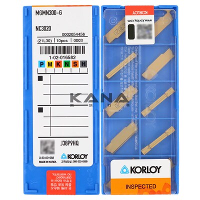 韩国克洛伊切槽刀片 MGMN150/200/250/300/400/500/60-G M NC3020
