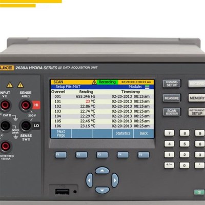 Fluke 2638A-20福禄克2638A-40/60/2638A-100通道数据采集器接线