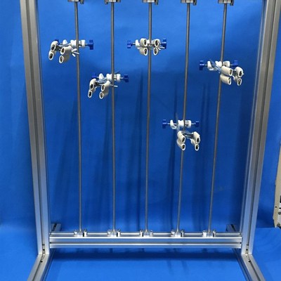 60*80CM层析柱架/玻璃层析柱架子/玻璃管柱架/60*120CM分析柱架子