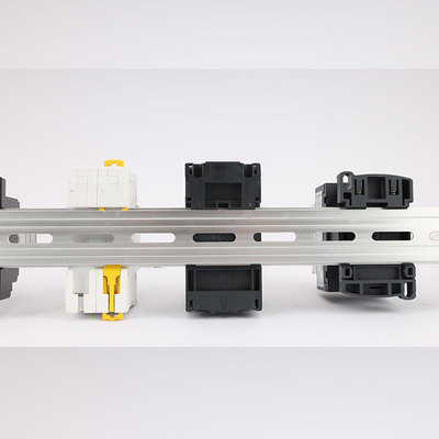 R.STAR标准电气导轨35mm钢轨c45铝导轨空开卡轨断路器卡槽RR-S100