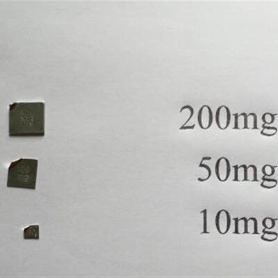 片码砝码电子天平毫克金属片码10mg20mg50mg100mg200mg500mg片码