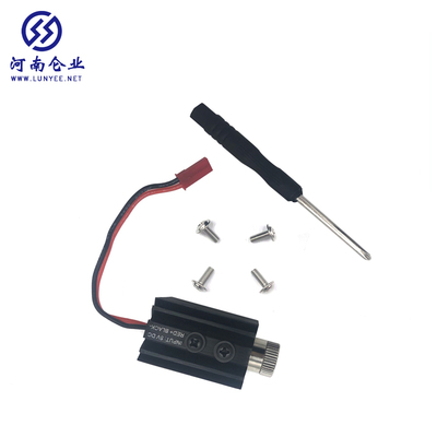 DIY电科技配件1000mW 405nm雕刻机蓝紫激光头激光雕刻机红头