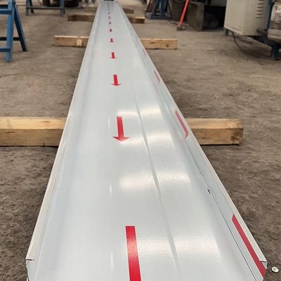 铝镁锰屋面板1.0mm氟碳漆65-400直立锁边金属屋面瓦 钢结构屋顶瓦