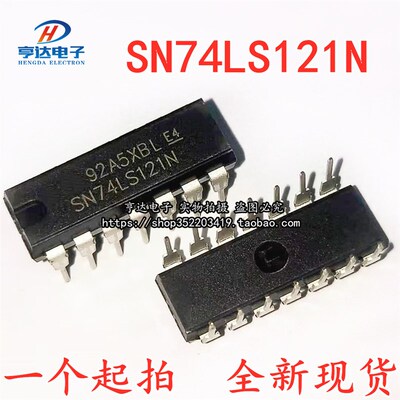 全新现货 SN74LS121N 74LS121 DIP-14 完整复合器 可直拍
