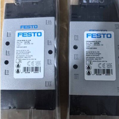 FESTO电磁阀CPE18-M3H-5L-1/4 163786  163142  163146  163141
