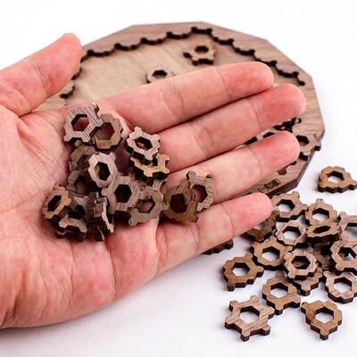 《空心字》Jigsaw Puzzles爆款热销木制品图益智闺蜜生日送女友