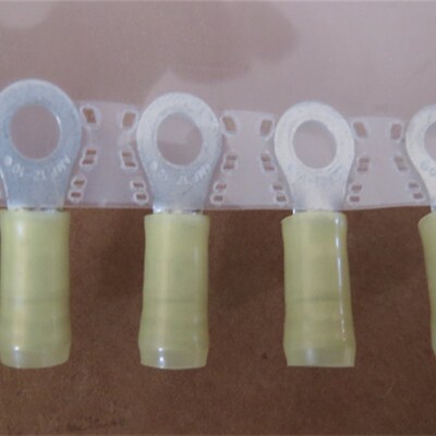 2-36161-2 TYCO泰科TE安普AMP连接器 环形端子# 10黄色环形12-10