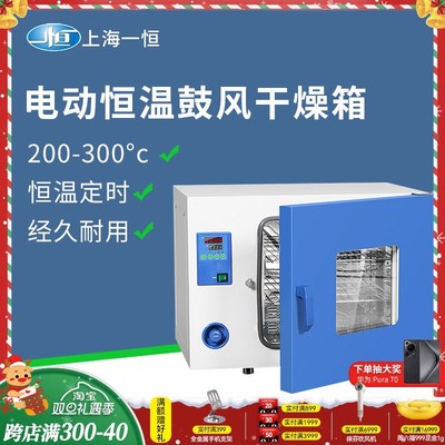 上海一恒BPG控温鼓风干燥箱实验室用工业小型烘干机电热恒温烘箱